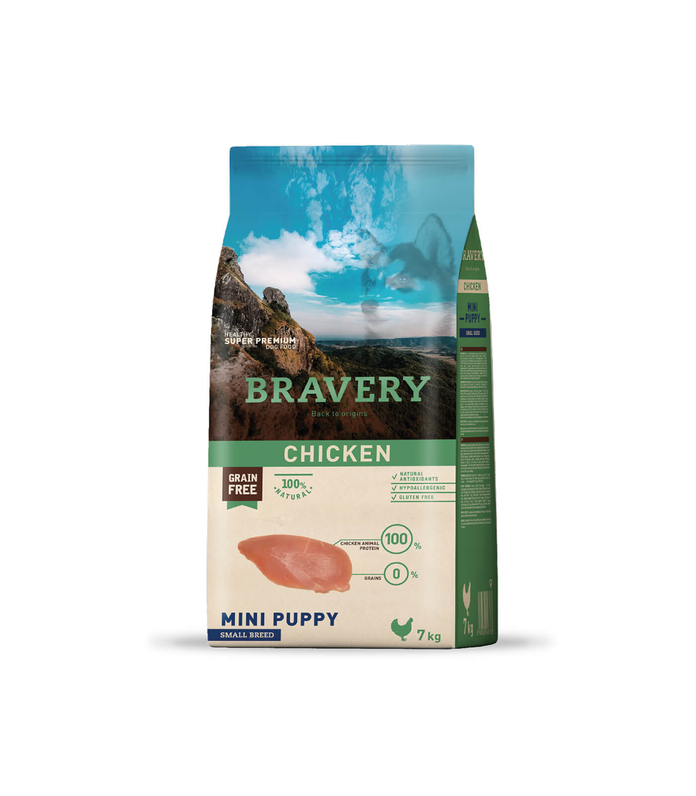 Bravery Chicken Mini Puppy Small Breeds - Complete Pet Care